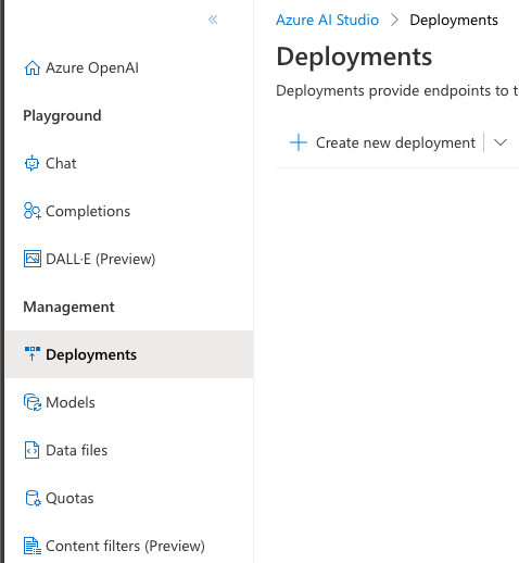 How to setup an Azure OpenAI service - Duo Infernale - Blog