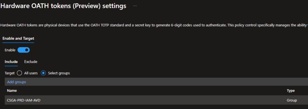 Secure your access to AVD with hardware tokens