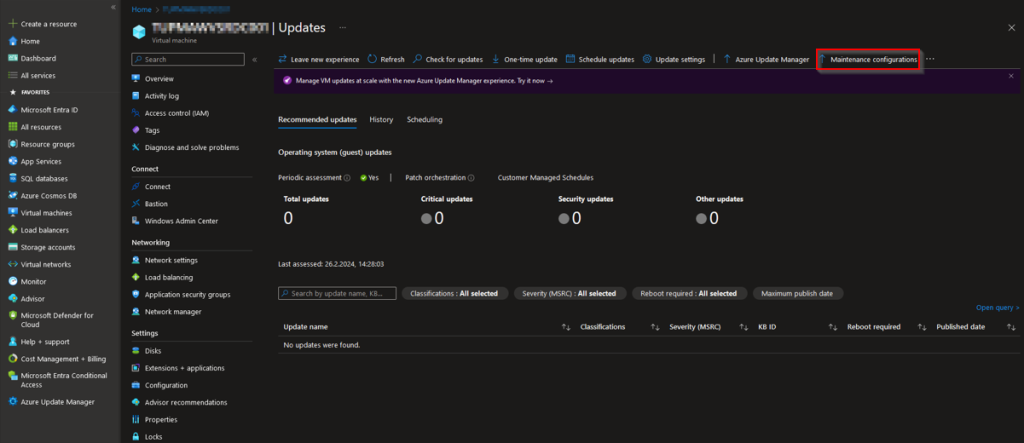 Azure Update Manager: WSUS in the Cloud