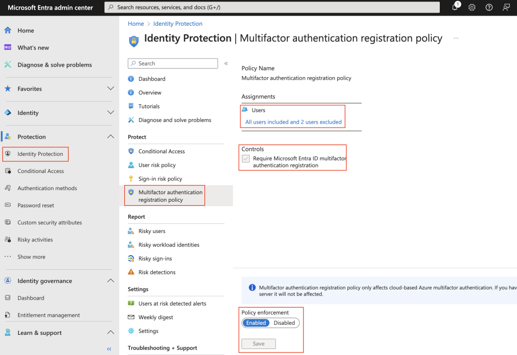Microsoft Entra MFA Registration Policy - Duo Infernale - Blog